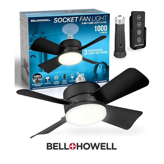 Top 5 Socket Fan Lights of 2025 | Best Socket Fan Light Reviews